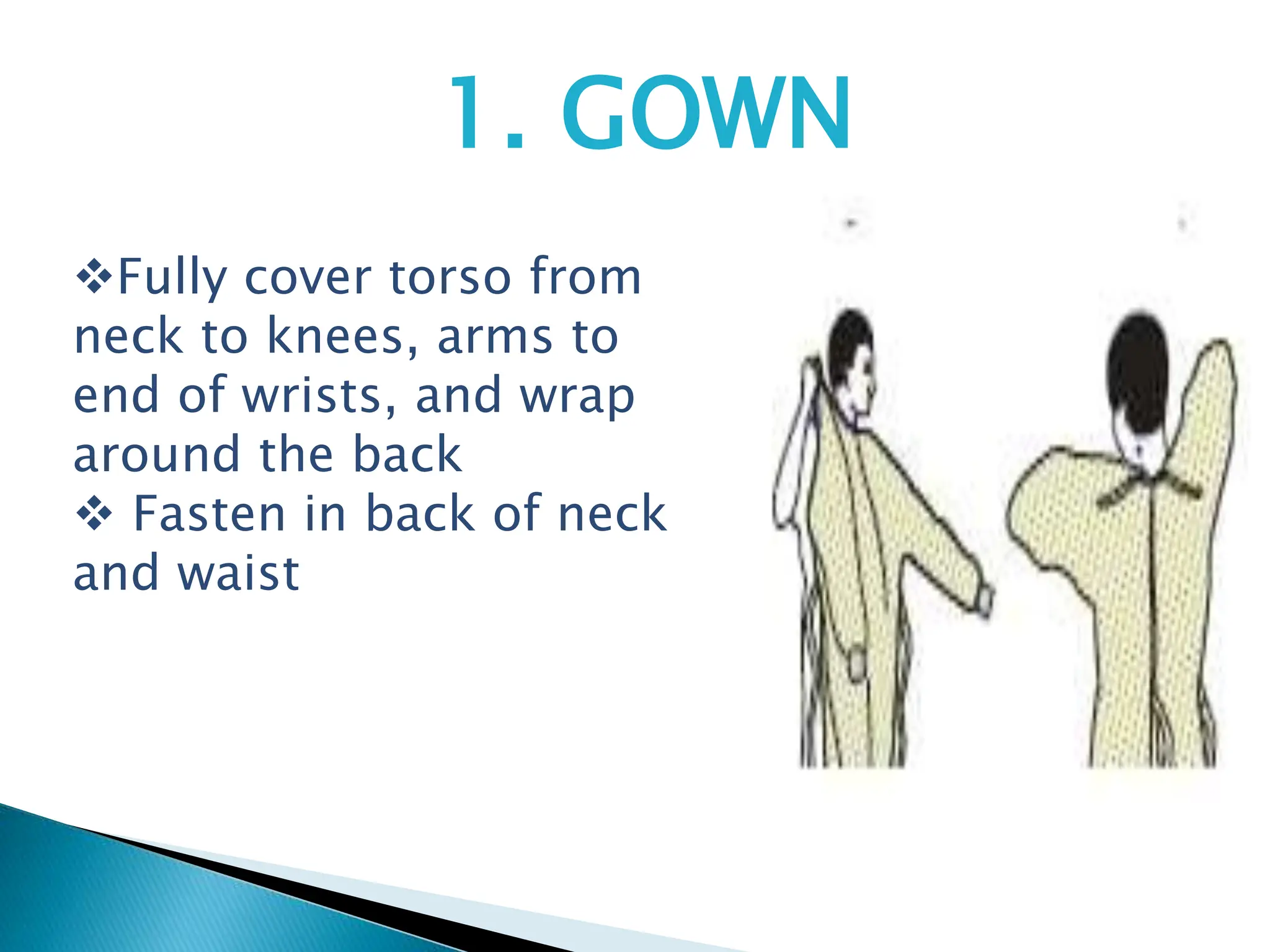 Donning and Doffing DONNING AND DOFFING PERSONAL PROTECTIVE EQUIPMENT ...
