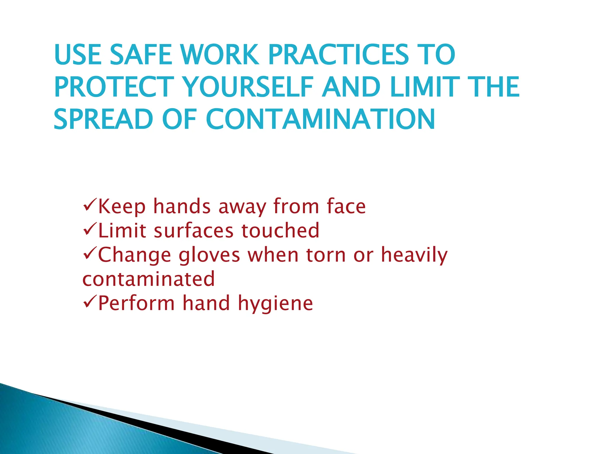 Donning And Doffing Donning And Doffing Personal Protective Equipment
