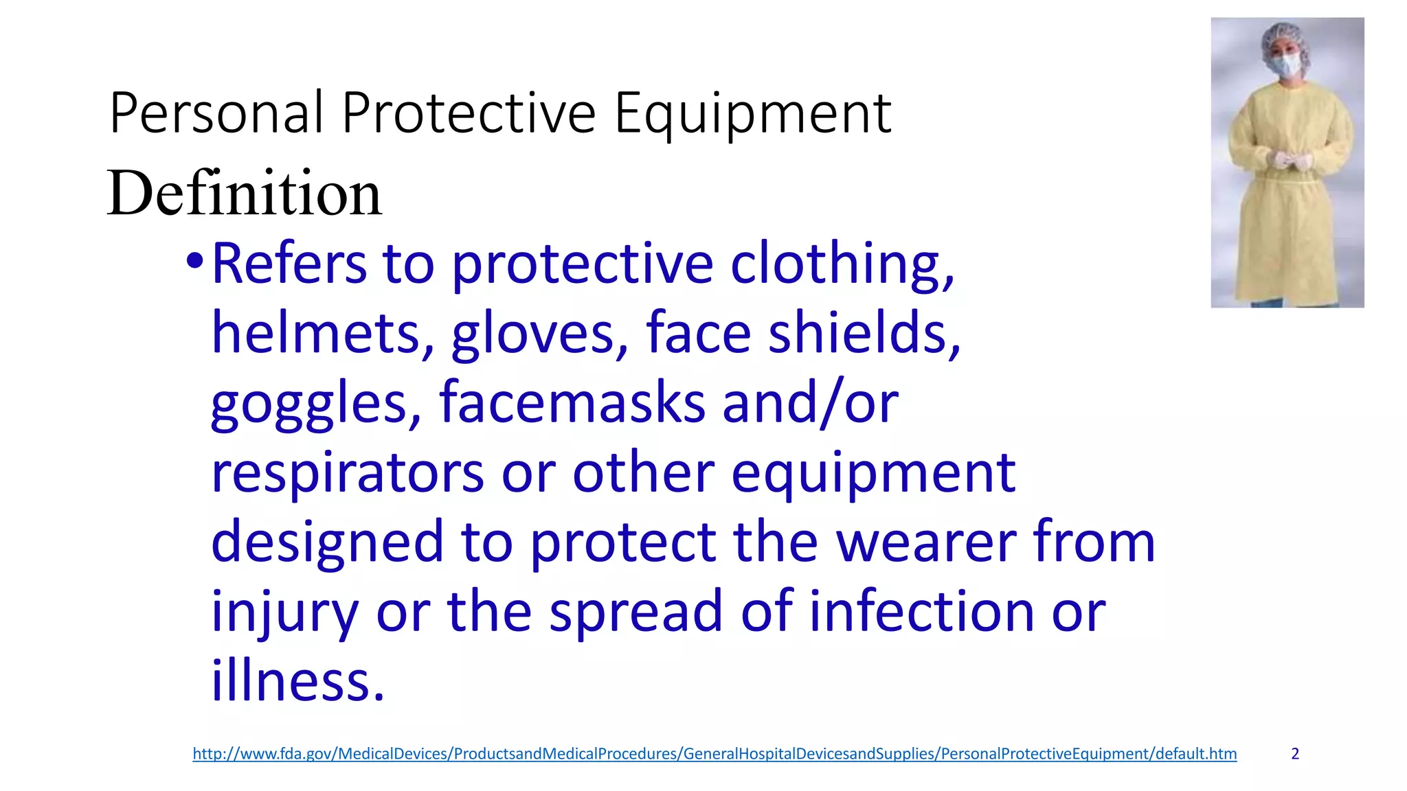 DONNING AND DOFFING | PPTX