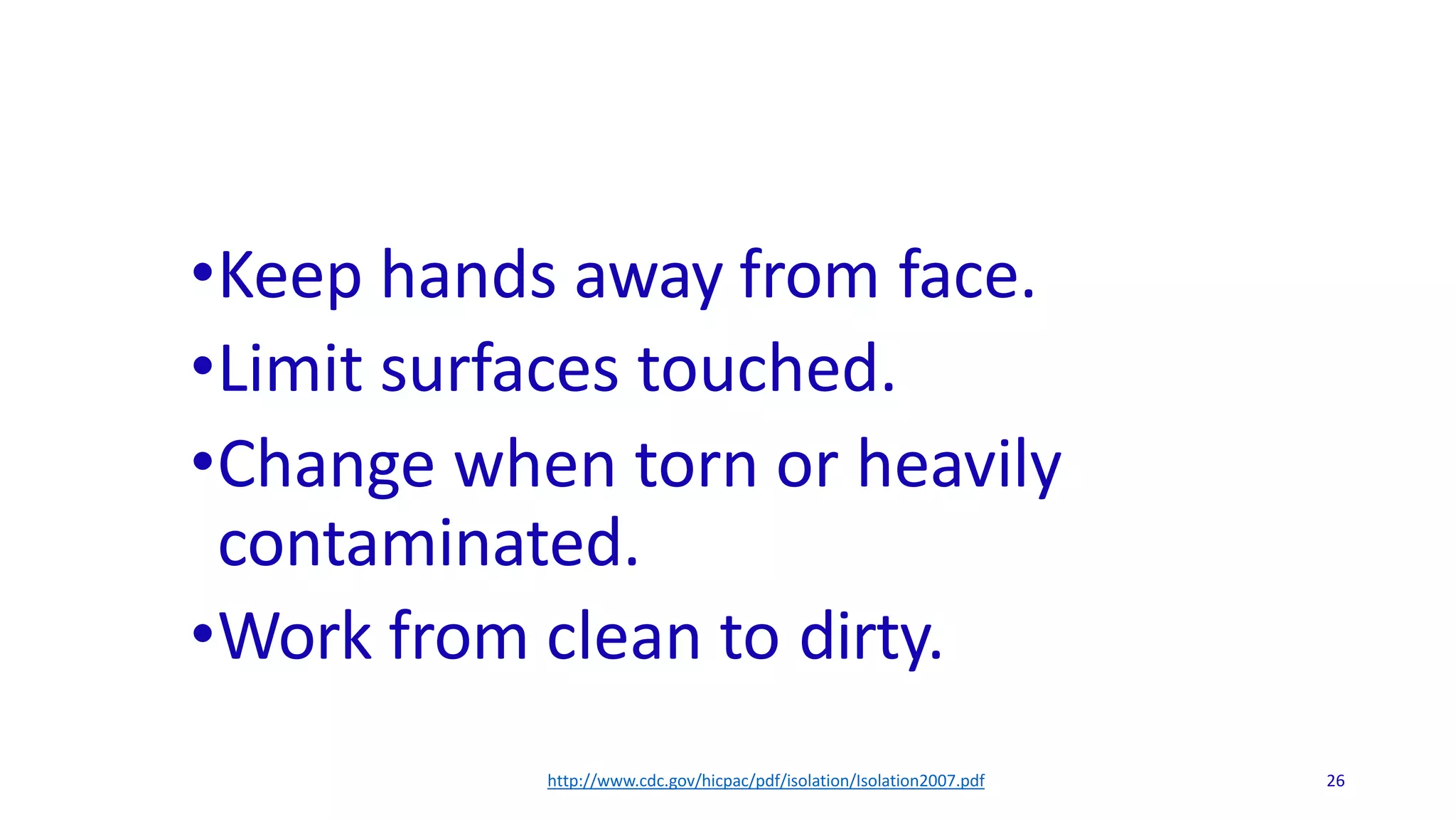 DONNING AND DOFFING | PPTX