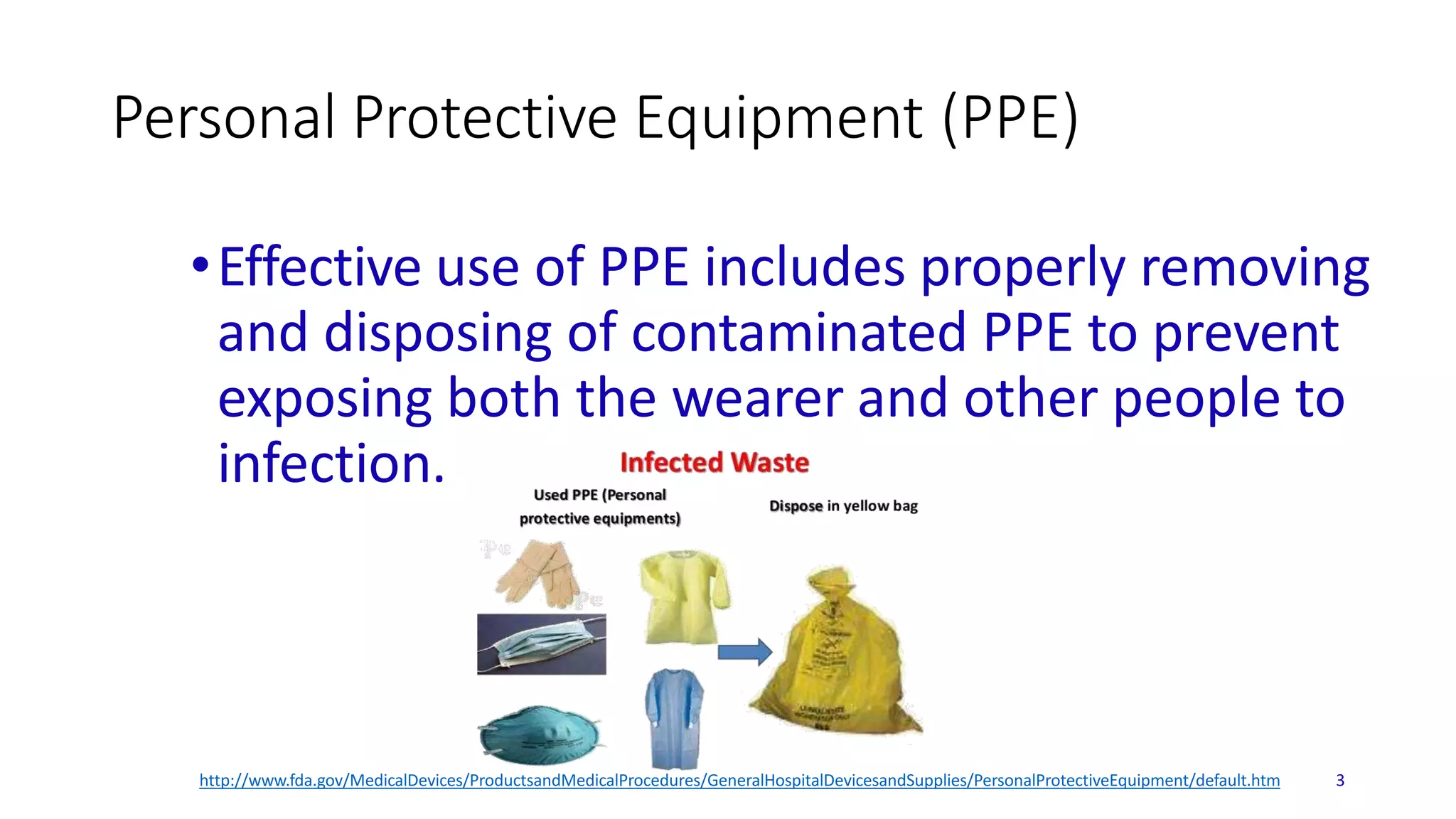 DONNING AND DOFFING | PPTX