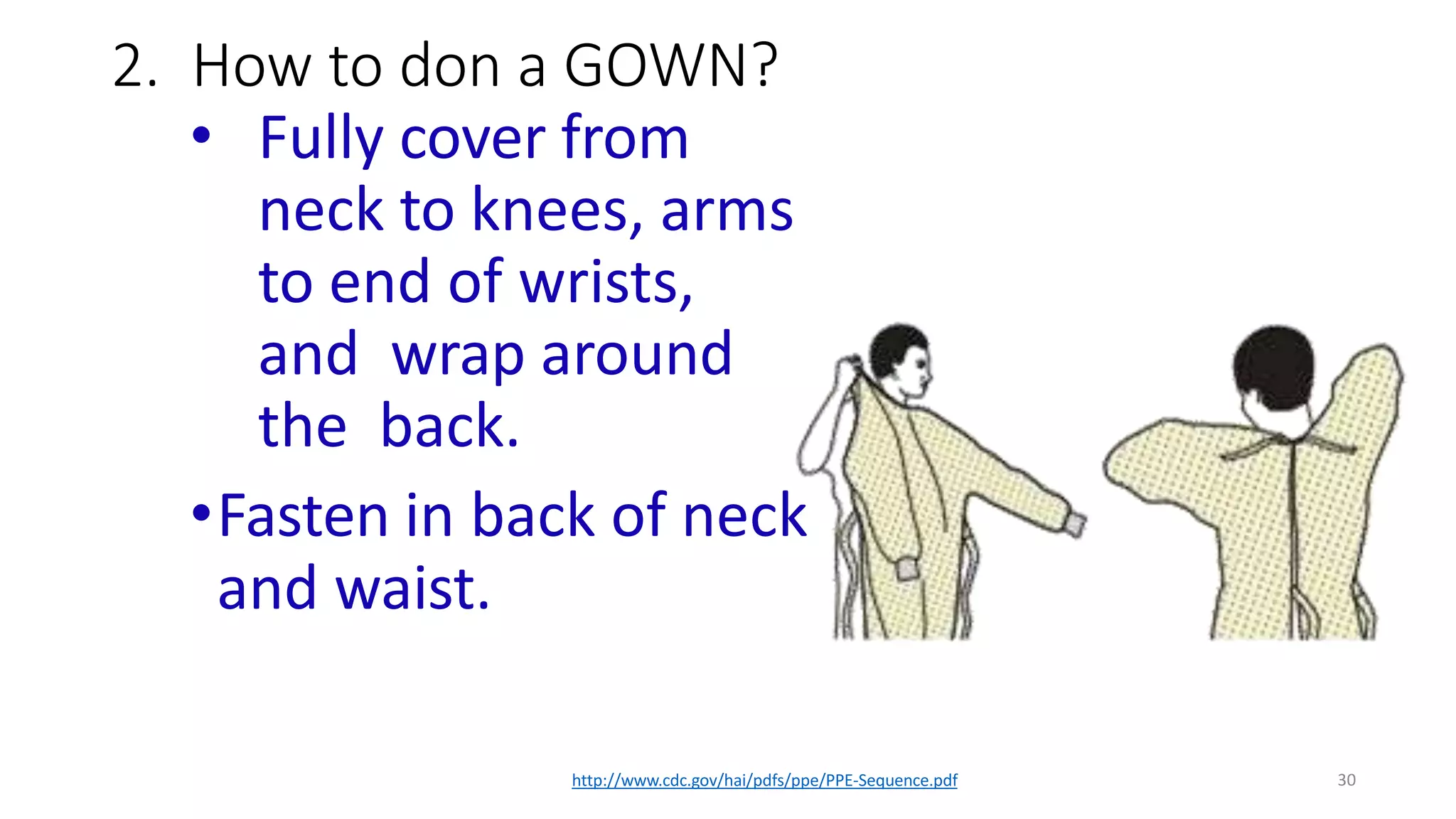 DONNING AND DOFFING | PPTX