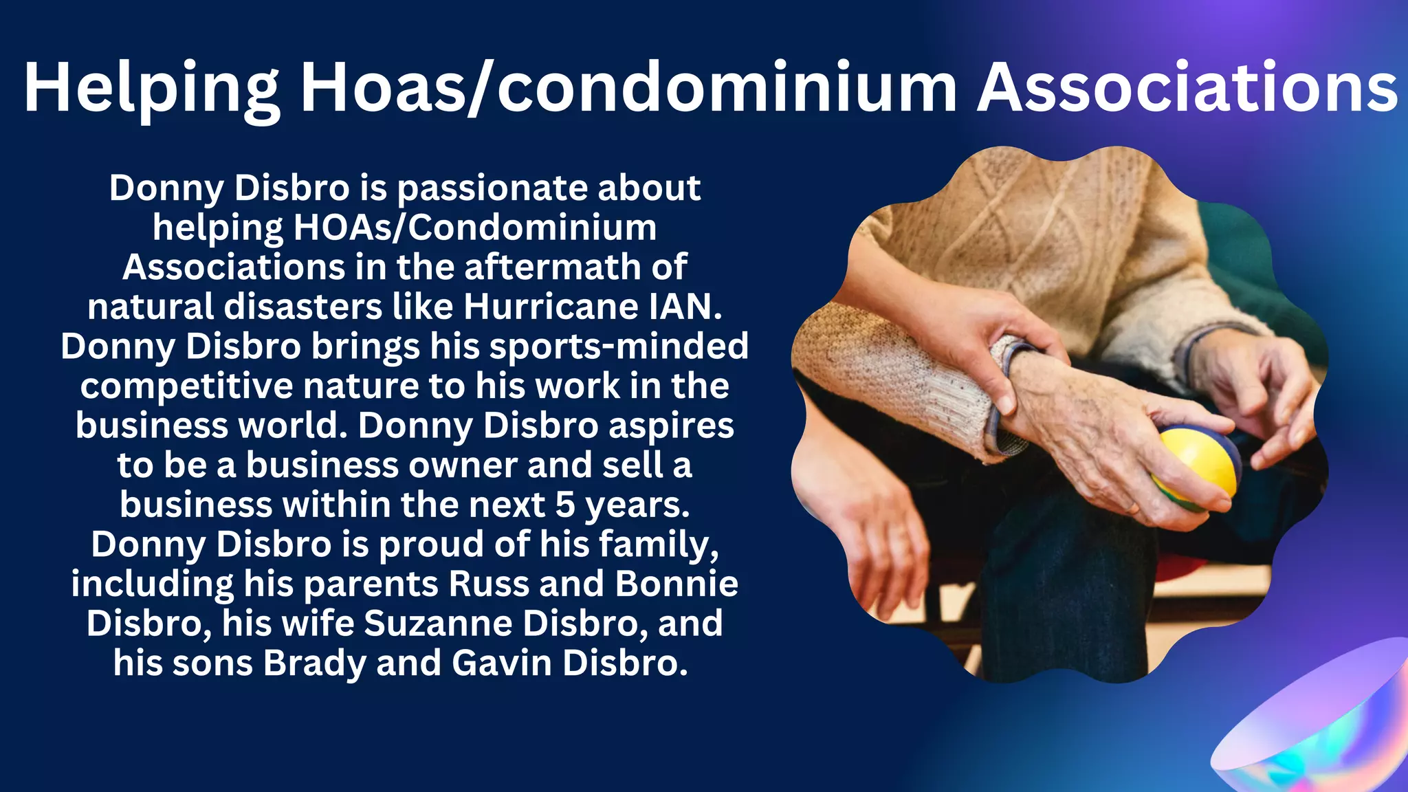 Donny Disbro - A Business Owner | PPT