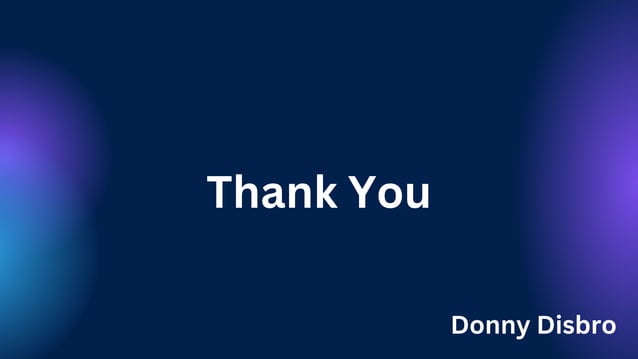 Donny Disbro - A Business Owner | PDF | Celebrity Families | Pop Culture