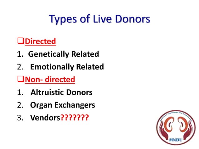 Donor assessment | PPT