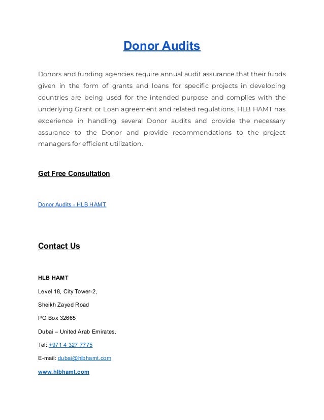 Donor Audits.pdf