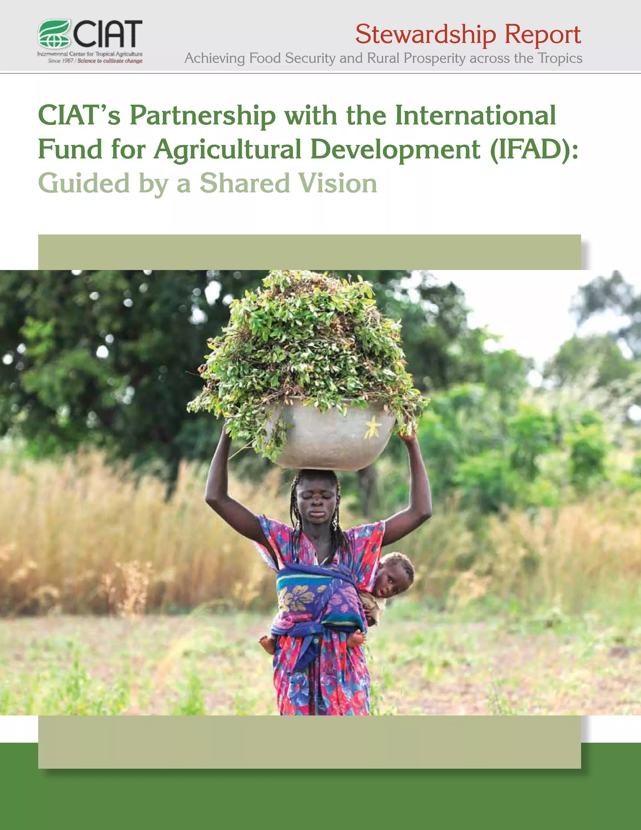 CIAT’s Partnership with the International Fund for Agricultural ...