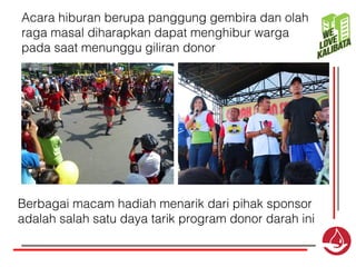 Donor darah k alibata city | PPT
