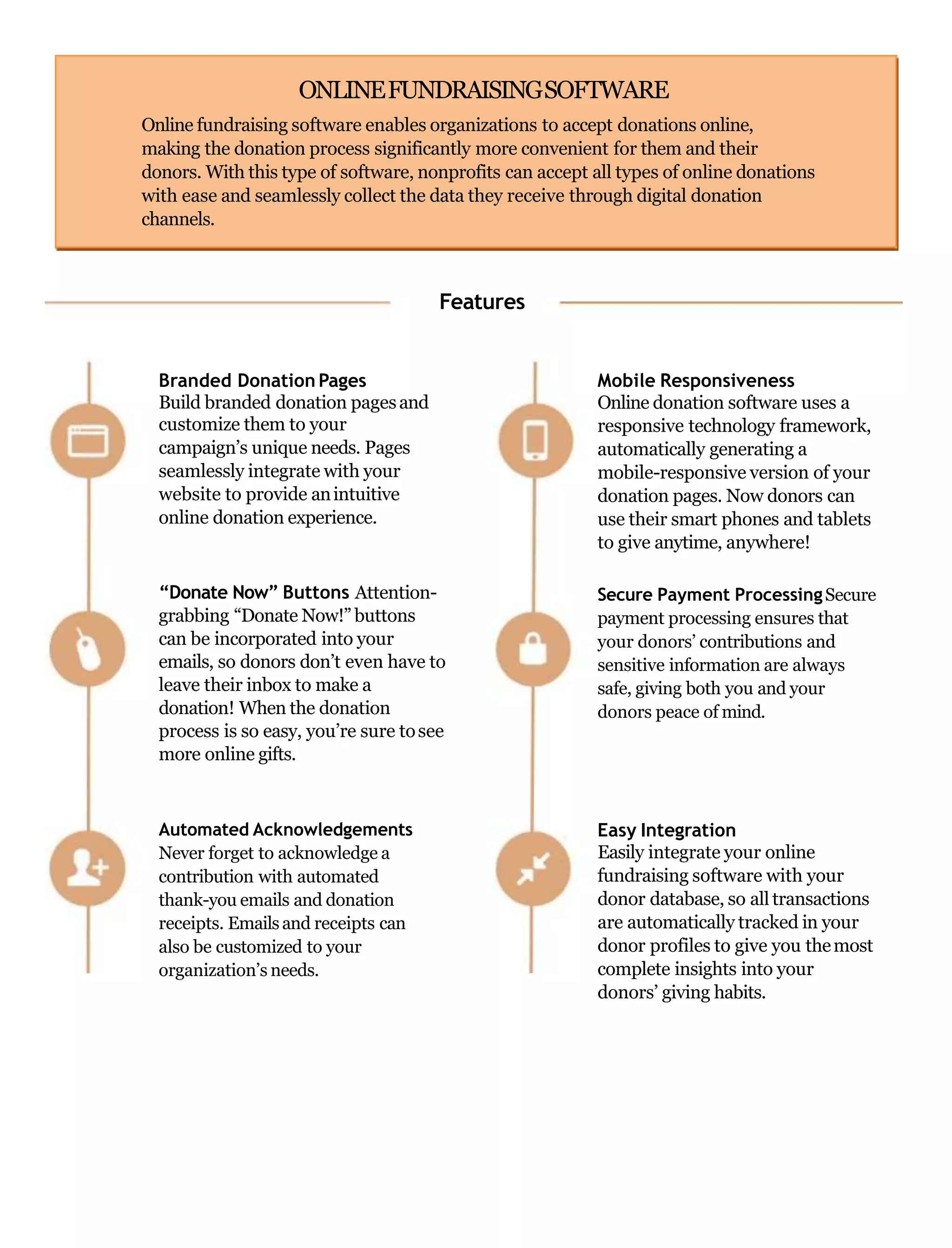 Donor Fundraising Software-Donor Management Software | PPTX