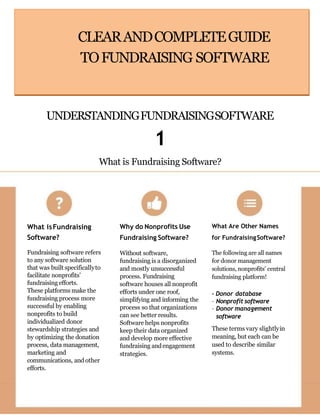 Donor Fundraising Software-Donor Management Software | PPTX