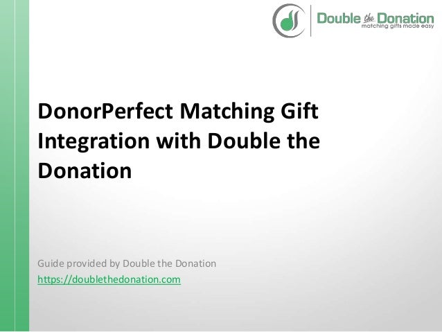 Donorperfect