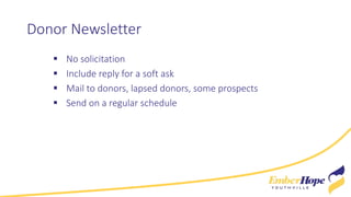 Building Donor Relationships | PPTX | Non-Profit Organizations | Industries