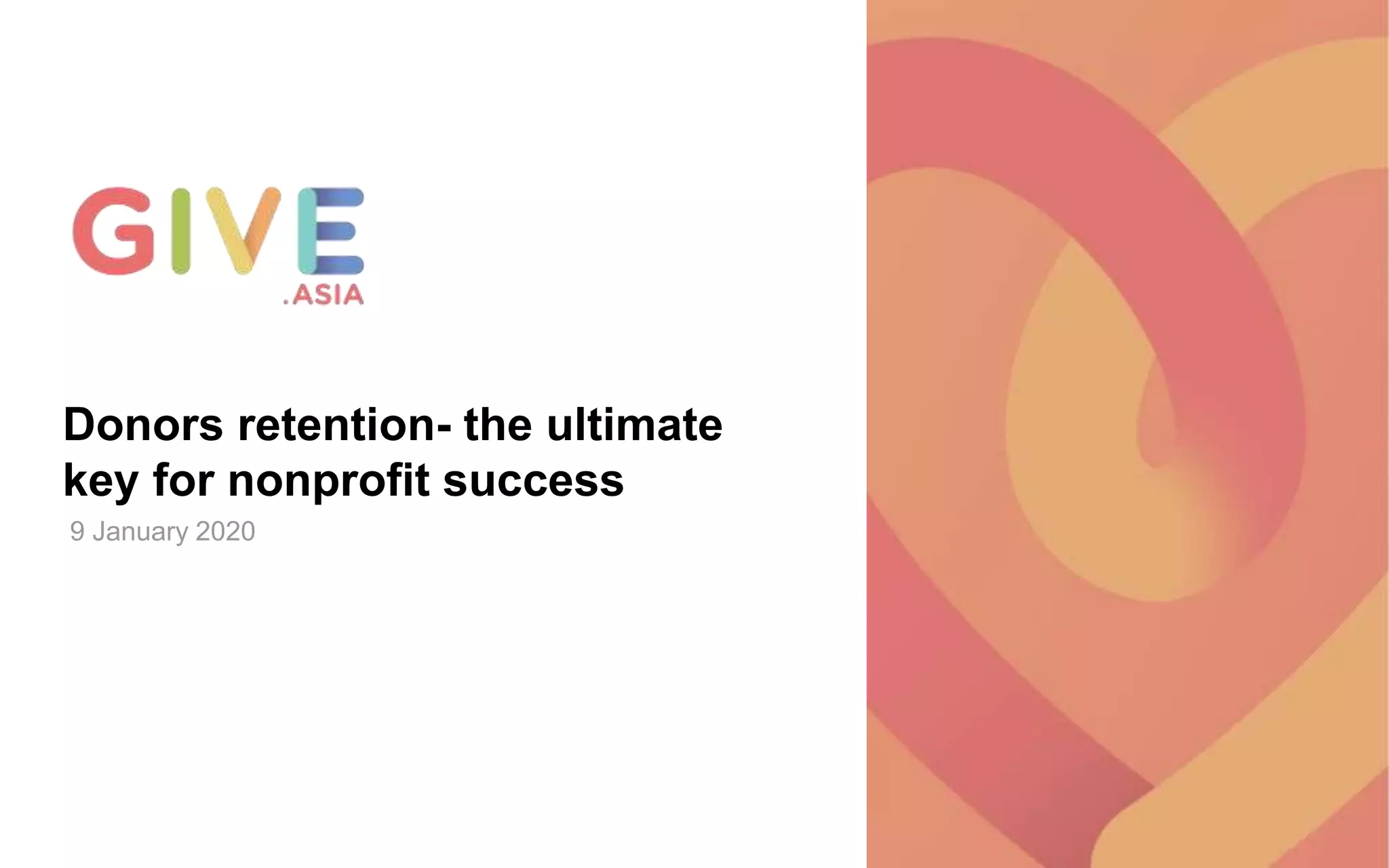 Donor retention | PPTX