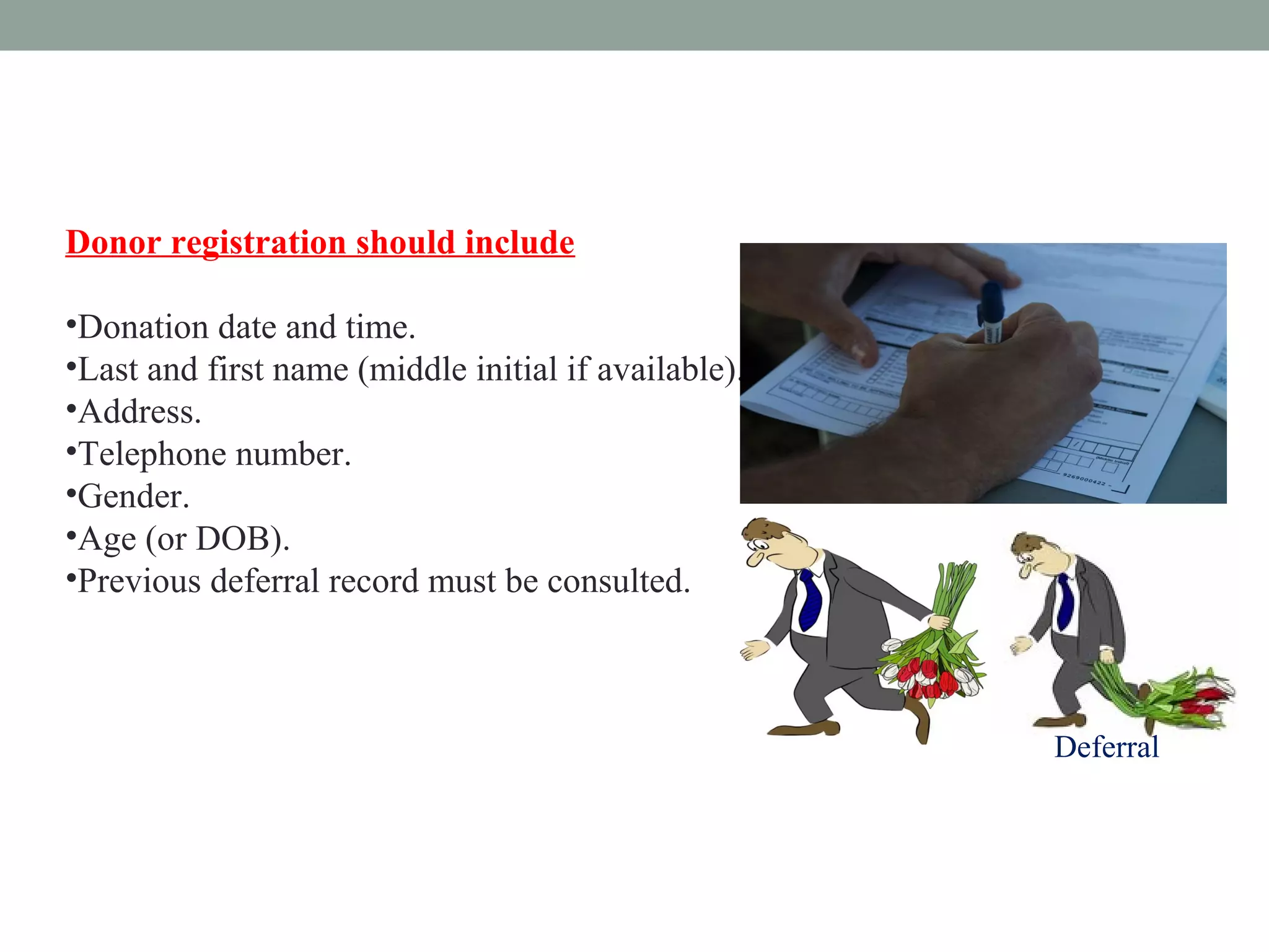 Donor selection ppt | PPT