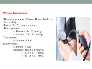 Donor selection ppt | PPT