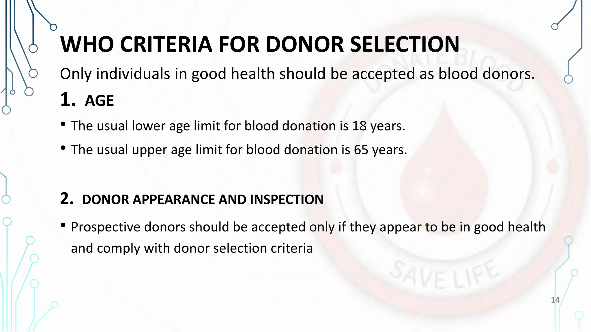 Blood Donor Selection Criteria .pptx