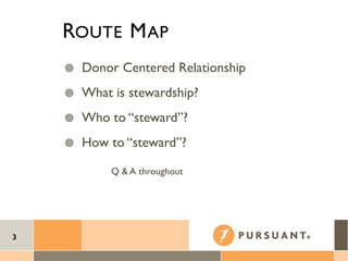 Donor Relations and Stewardship | PDF