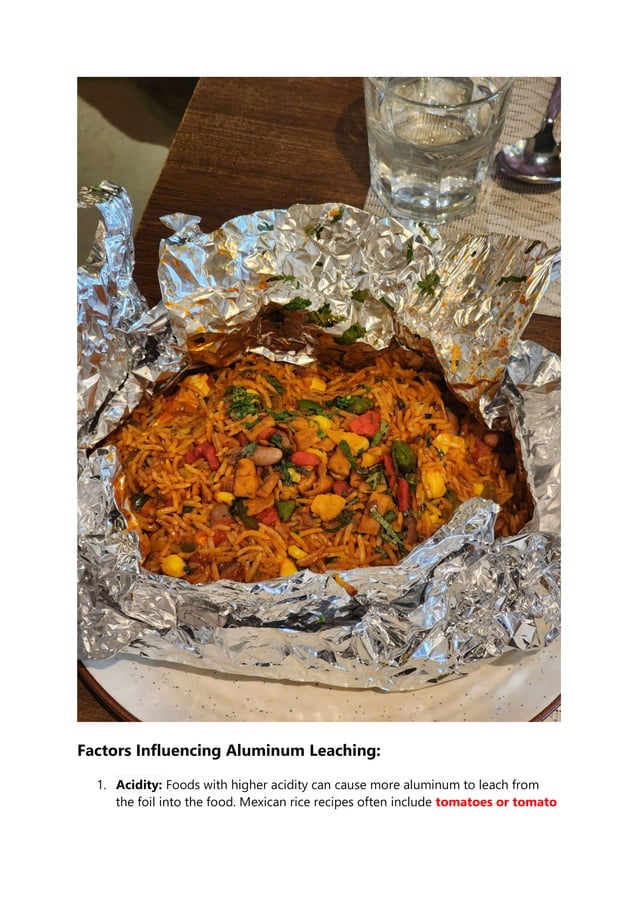 Do not cook food in Alluminium Foil_9824930108 | PDF
