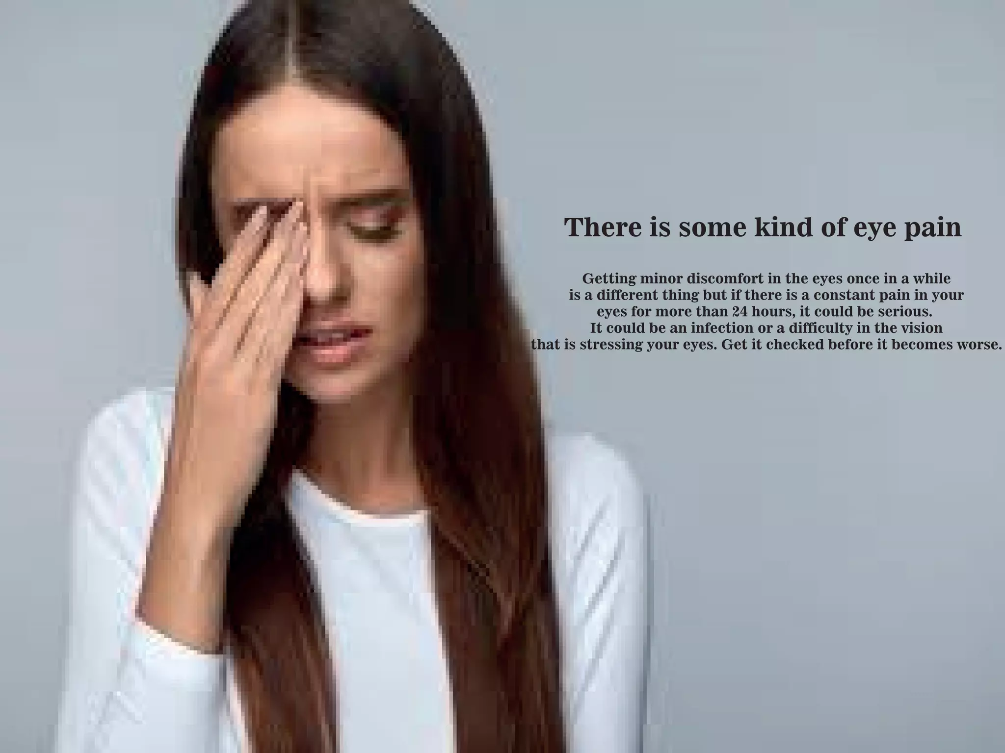 Do not miss these signs that your eyes are giving that entices you see ...