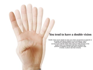 Do not miss these signs that your eyes are giving that entices you see ...