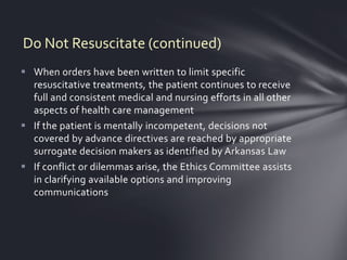 Do not resuscitate | PPTX