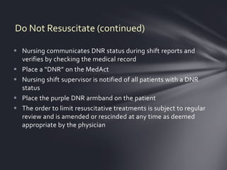 Do not resuscitate | PPTX