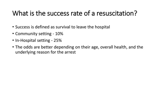 Do Not Resuscitate (DNR) Orders | PPTX | First Aid | Injuries