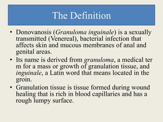 Donovanosis | PPTX