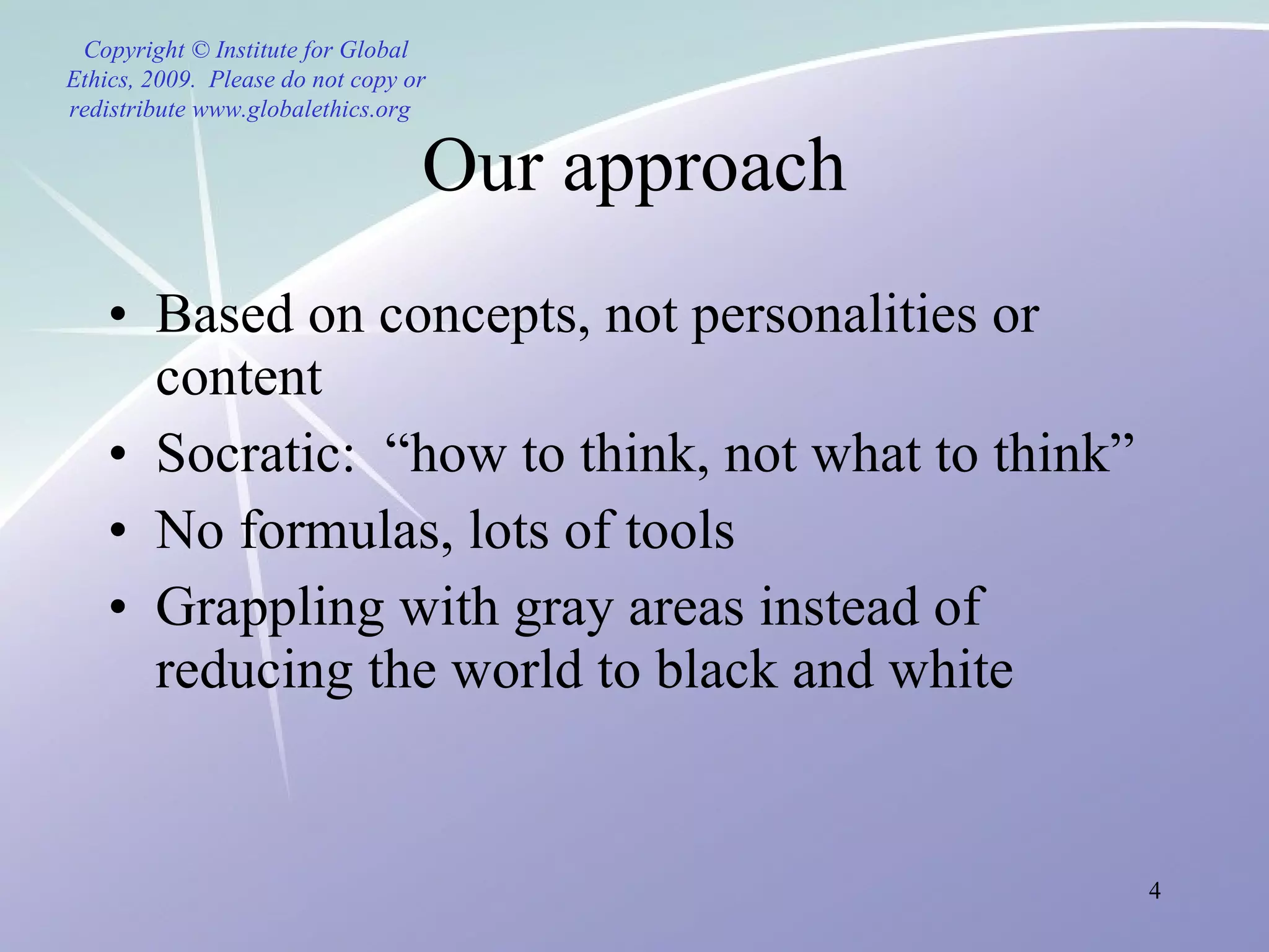 Introduction To Ethical Literacy | PPT