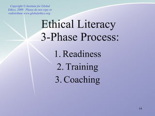 Introduction To Ethical Literacy | PPT