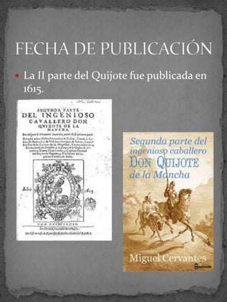Don quijote de la mancha | PPTX