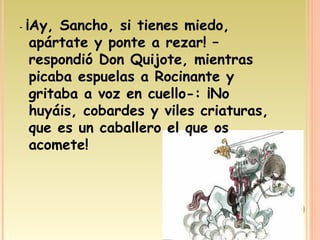 Don quijote de la mancha 2º ciclo | PPT