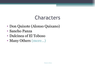 Don Quixote Doc | PPT