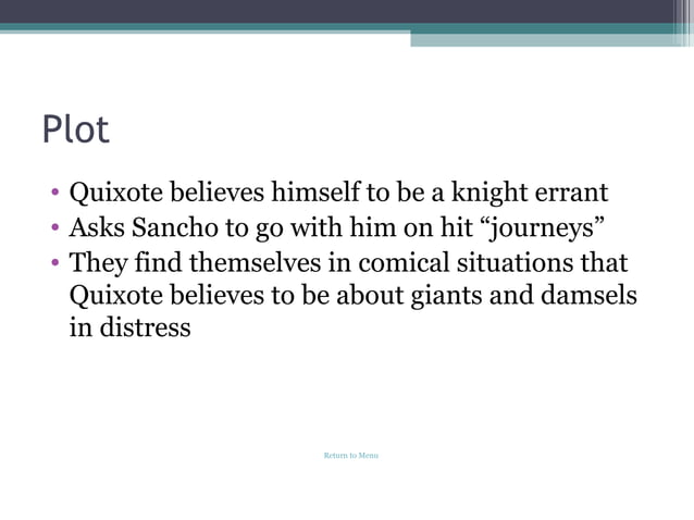 Don Quixote Doc | PPT
