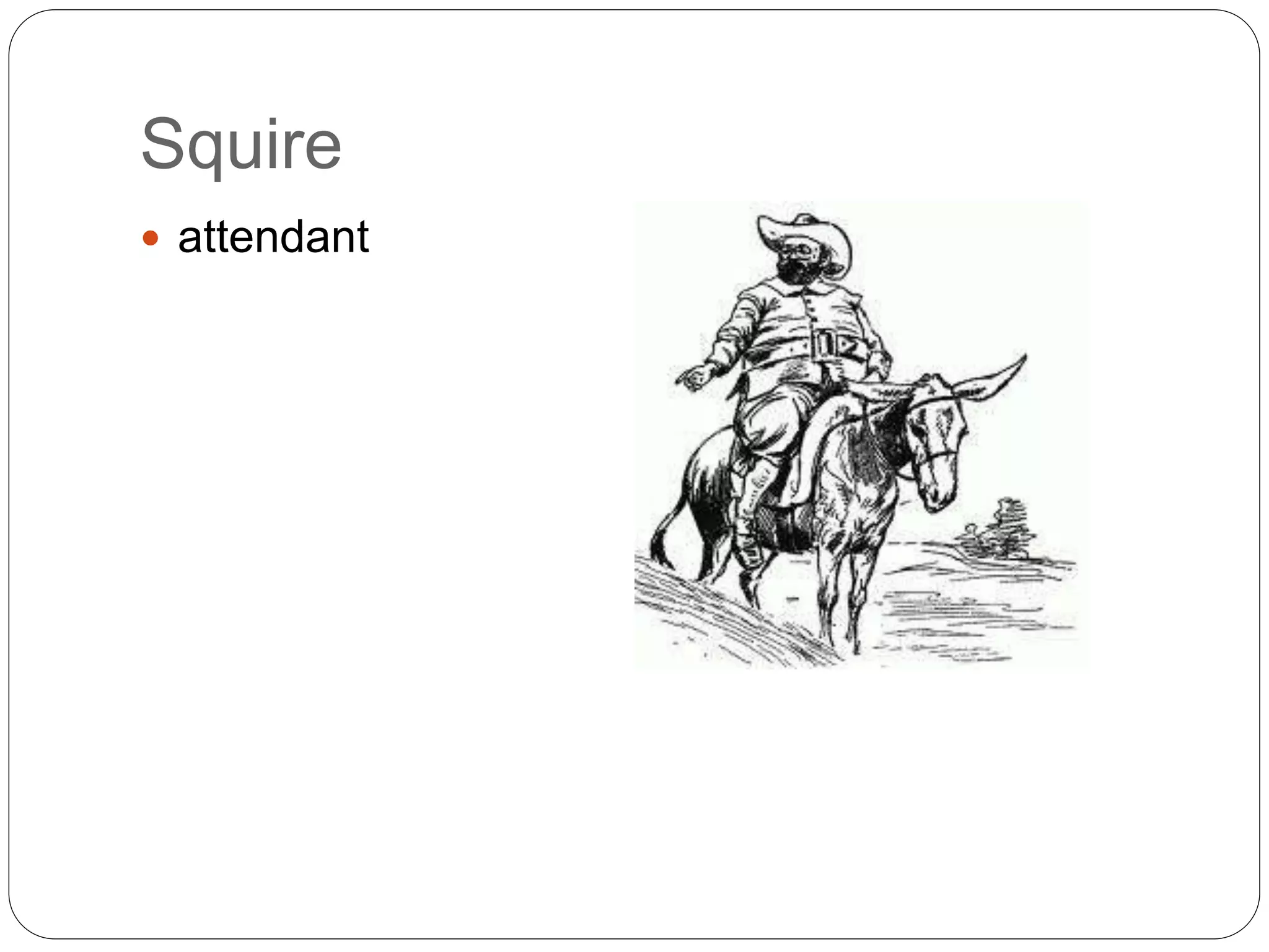Don quixote chapter 8 vocabulary announcement | PPT