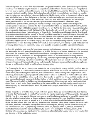 Don quixote chapters i iv | PDF