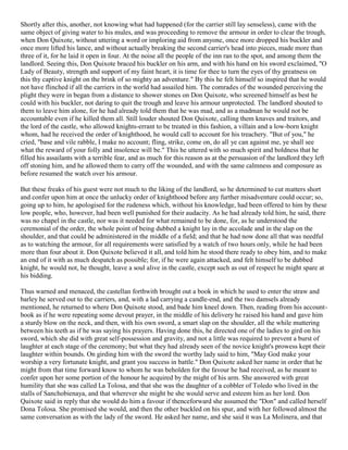 Don quixote chapters i iv | PDF