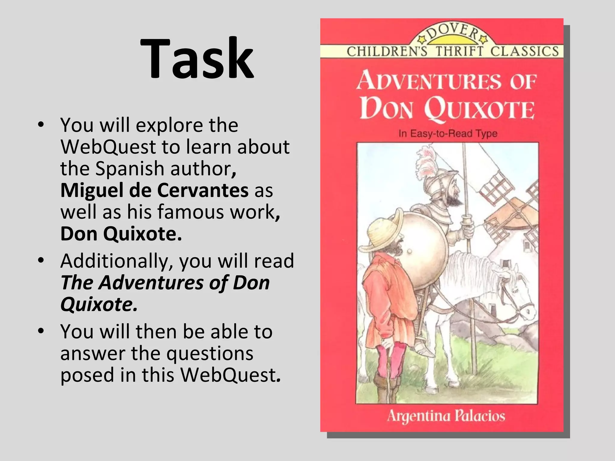 Don quixote de la mancha | PPT