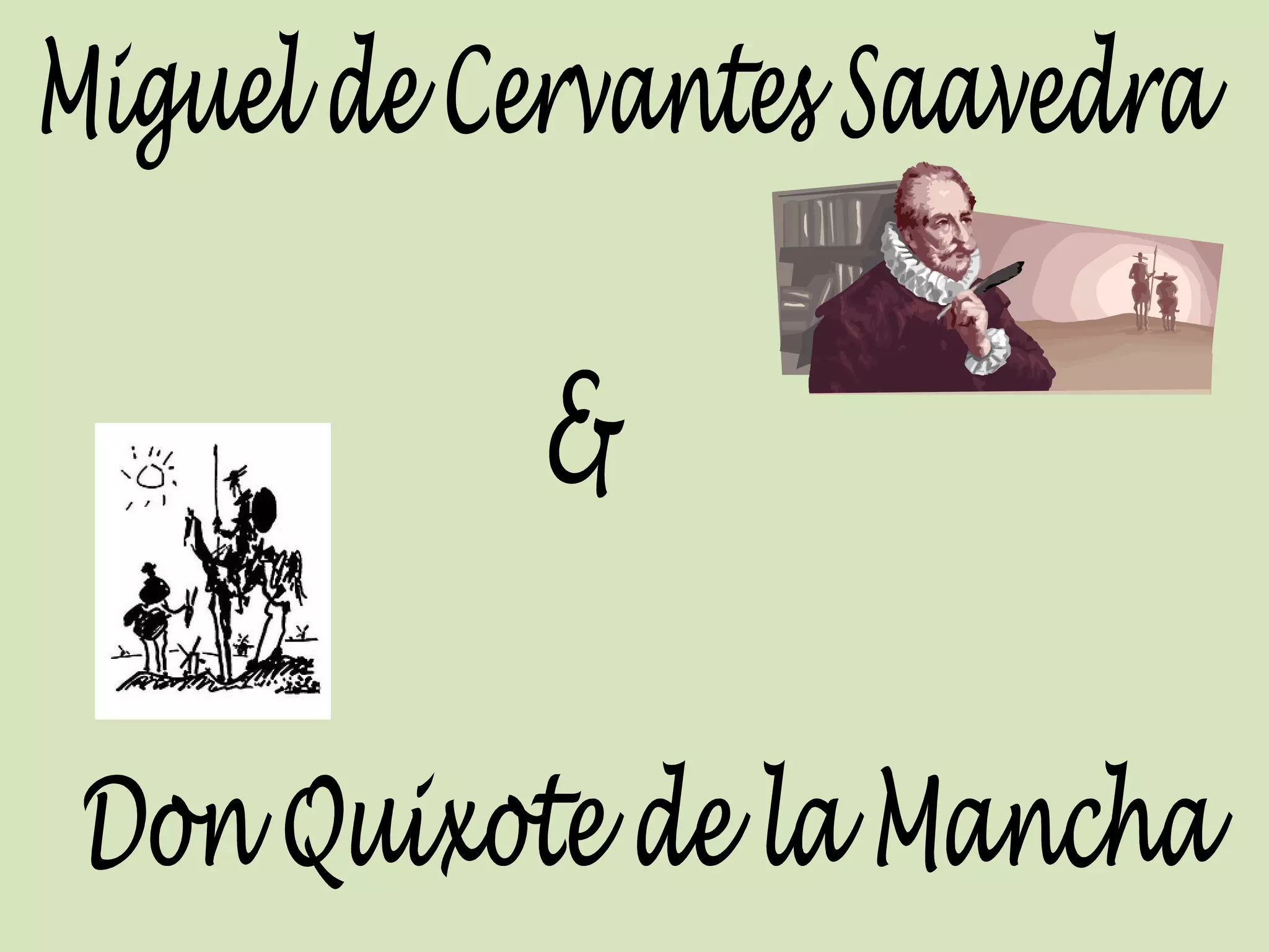 Don Quixote Presentation | PPT