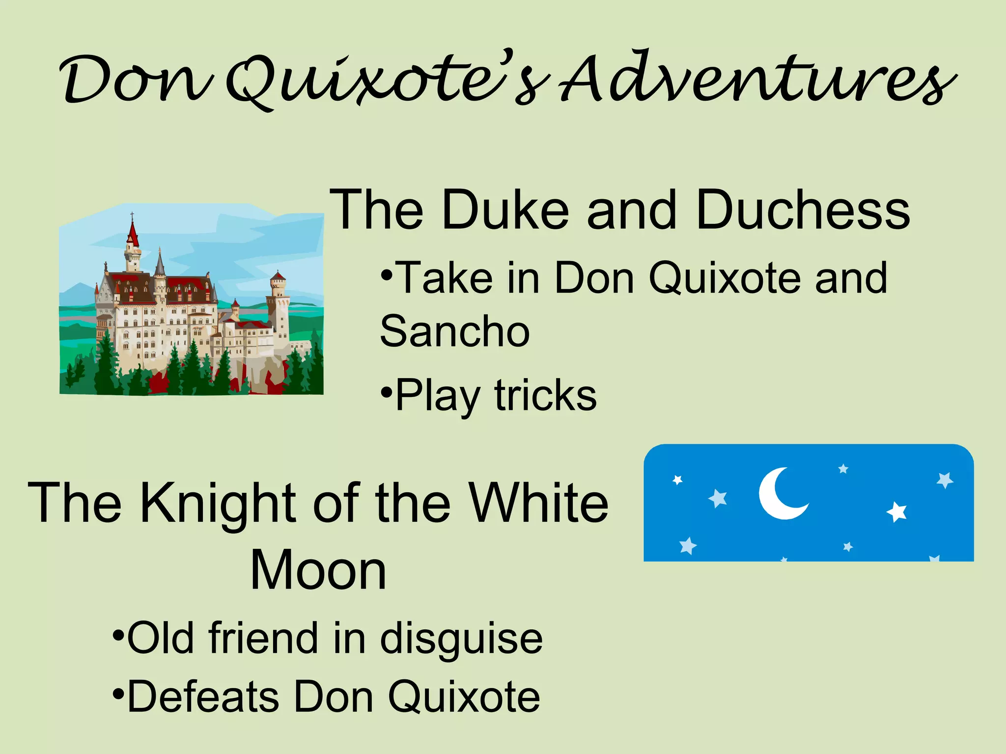 Don Quixote Presentation | PPT