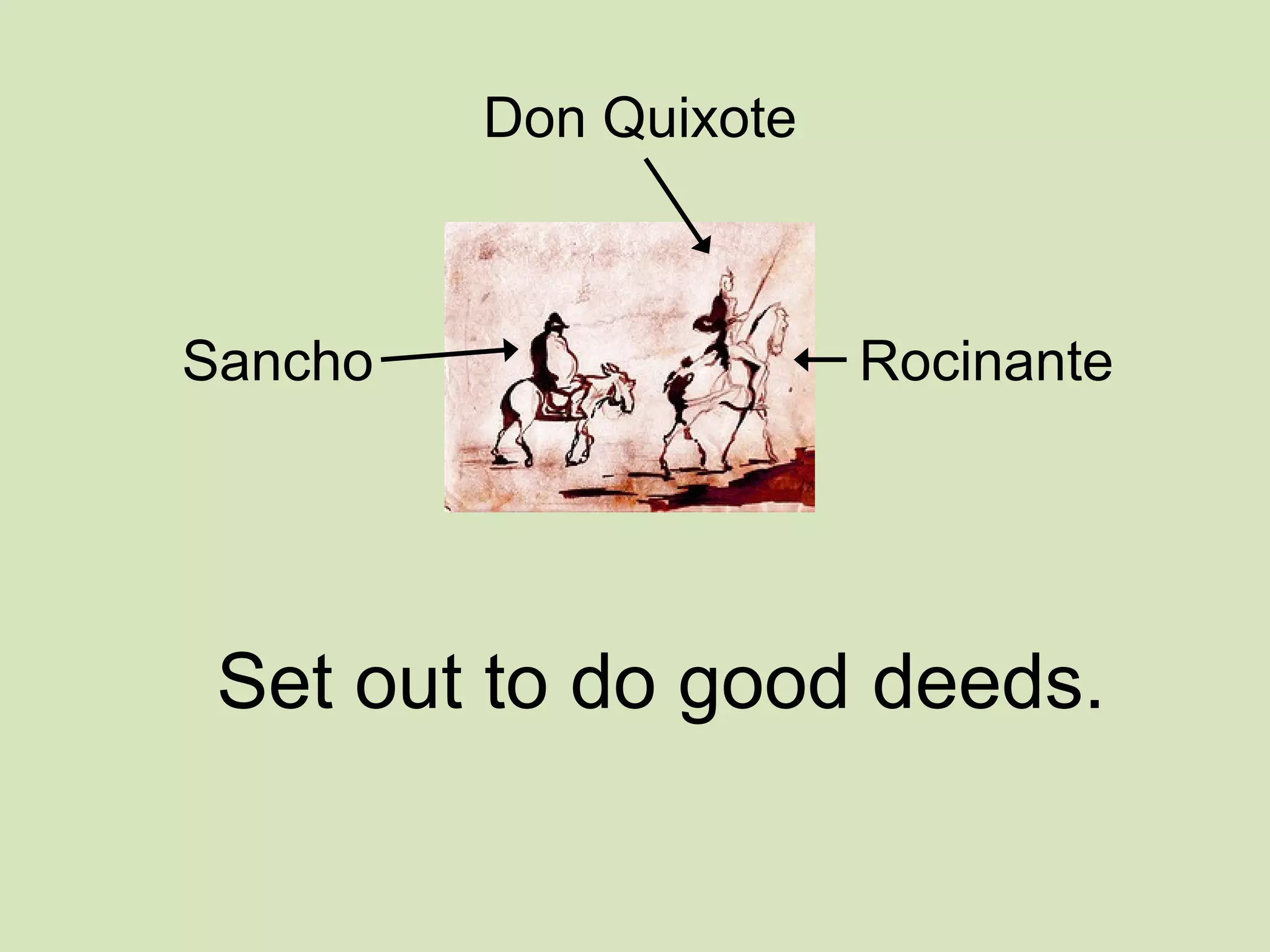 Don Quixote Presentation | PPT