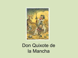 Don Quixote Presentation | PPT