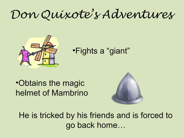 Don Quixote Presentation | PPT