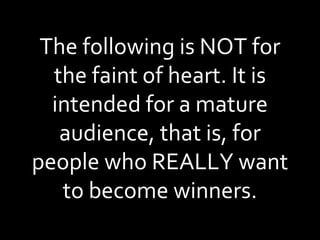 Don't be a loser! | PPT