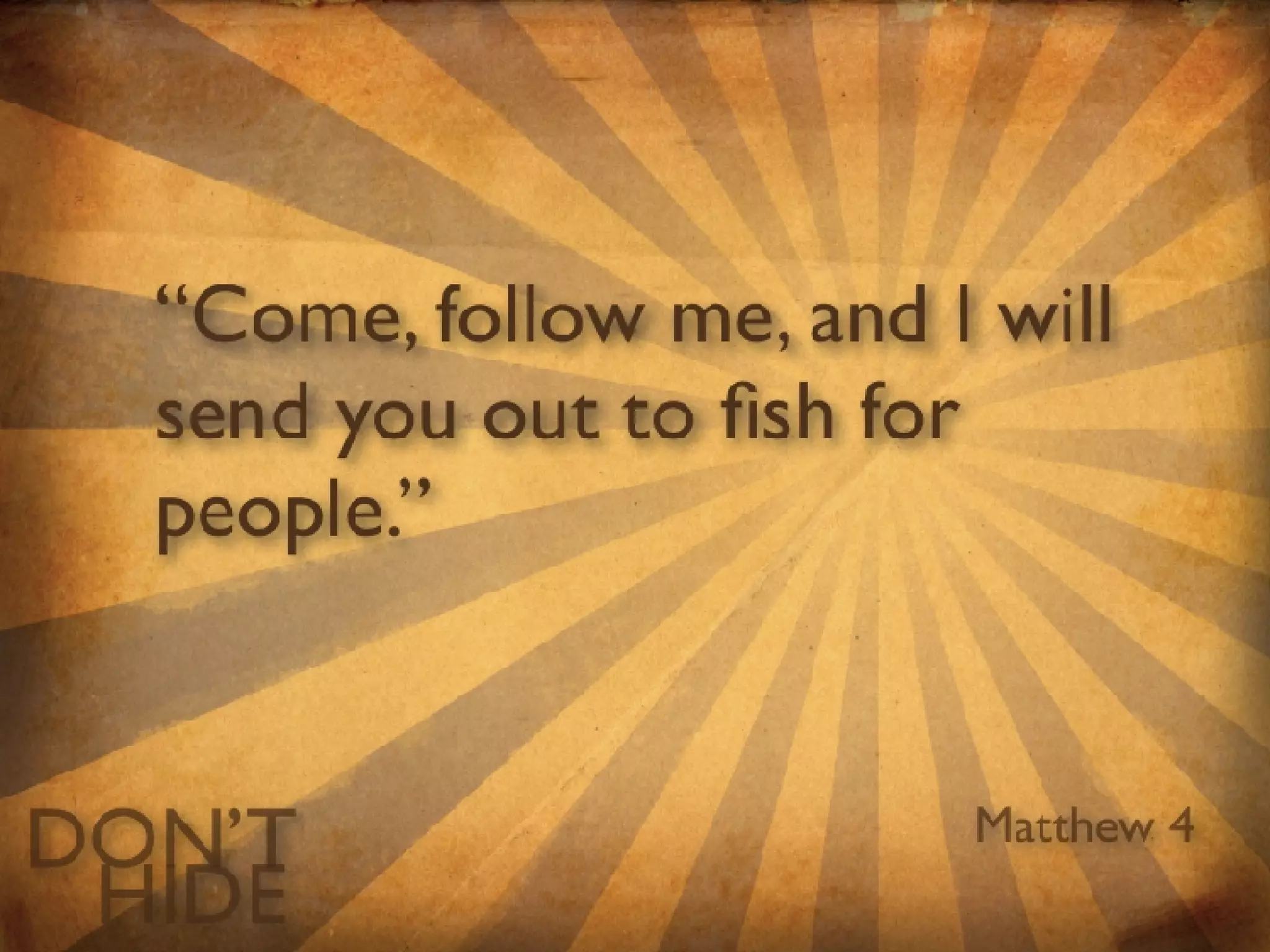 Don't Hide: Taking the Risks That Make Faith Real | PPT | Christianity ...