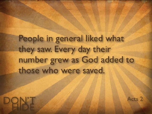 Don't Hide: Taking the Risks That Make Faith Real | PPT | Christianity ...