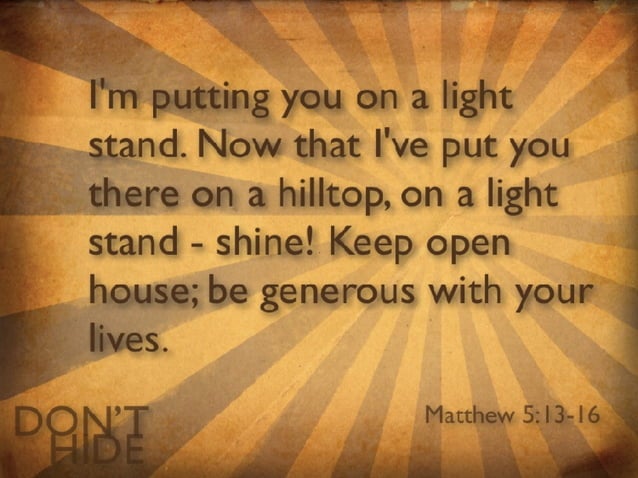 Don't Hide: Taking the Risks That Make Faith Real | PPT | Christianity ...