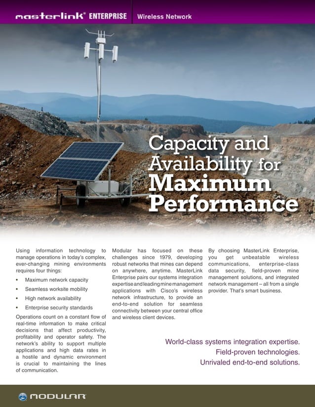 Capacity and Availability for Maximum Performance | PDF