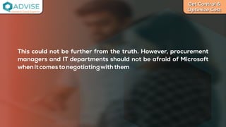 Don’t Be Afraid of Your Microsoft Negotiation. How to Win a Microsoft ...