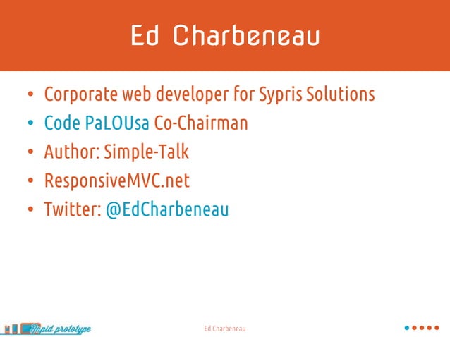 Don't be a stereotype: Rapid Prototype | PPTX | Web Development | Internet